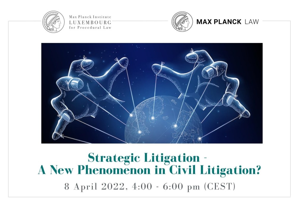 Strategic Litigation – A New Phenomenon in Civil Litigation? – Max ...